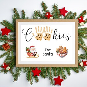 Christmas Kids Activities Printable Handprint & Fingerprint Art Bundle ...