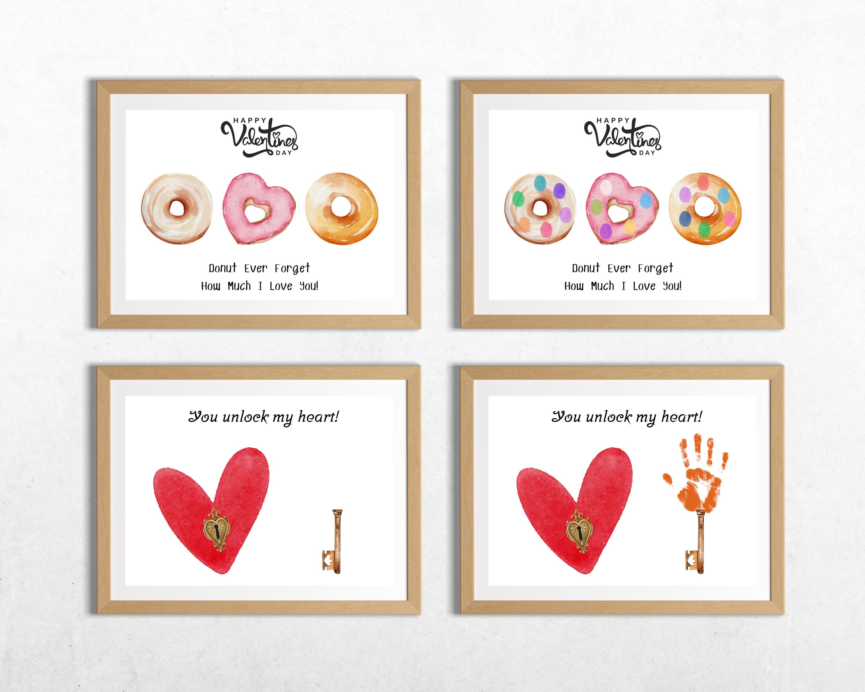 20 Valentine Handprint Art Printable Valentine's Day, Handprint Art ...