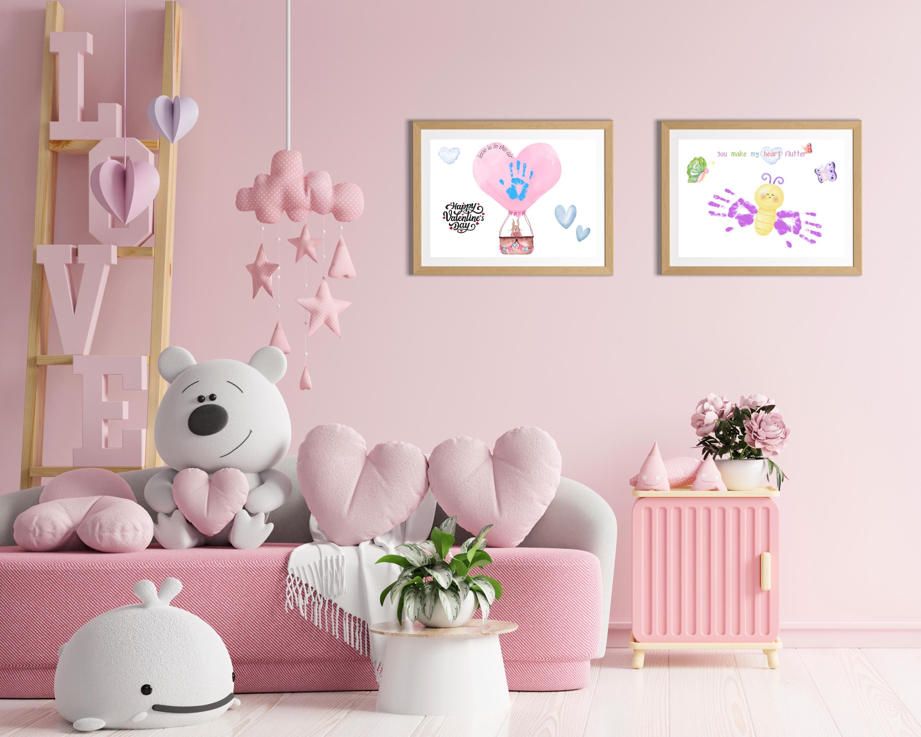 20 Valentine Handprint Art Printable Valentine's Day, Handprint Art ...