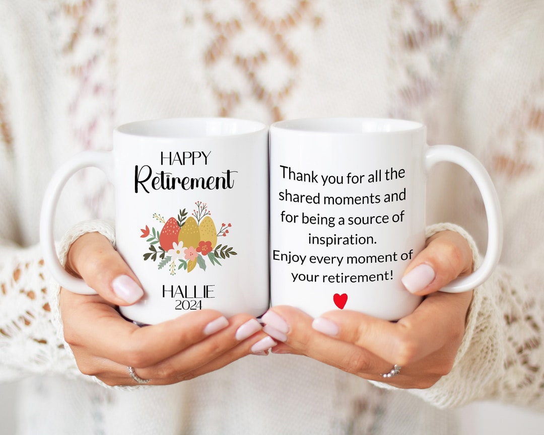 Retirement Mug, Coworker Retirement Mug, Retired Coworker, Mug for ...