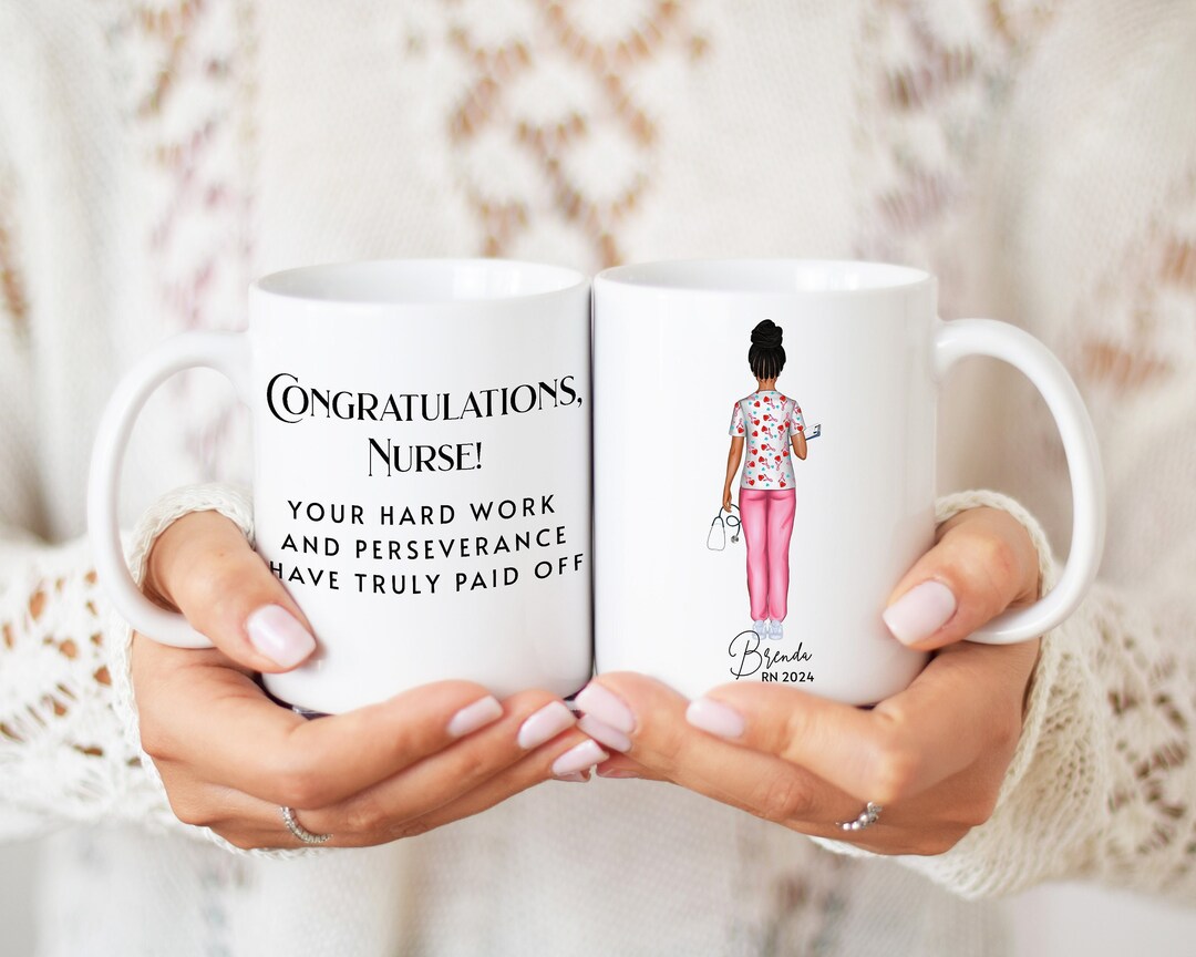 Nurse Graduation Mug, Custom Mug, Graduation Gift for Nurse, Nurse ...