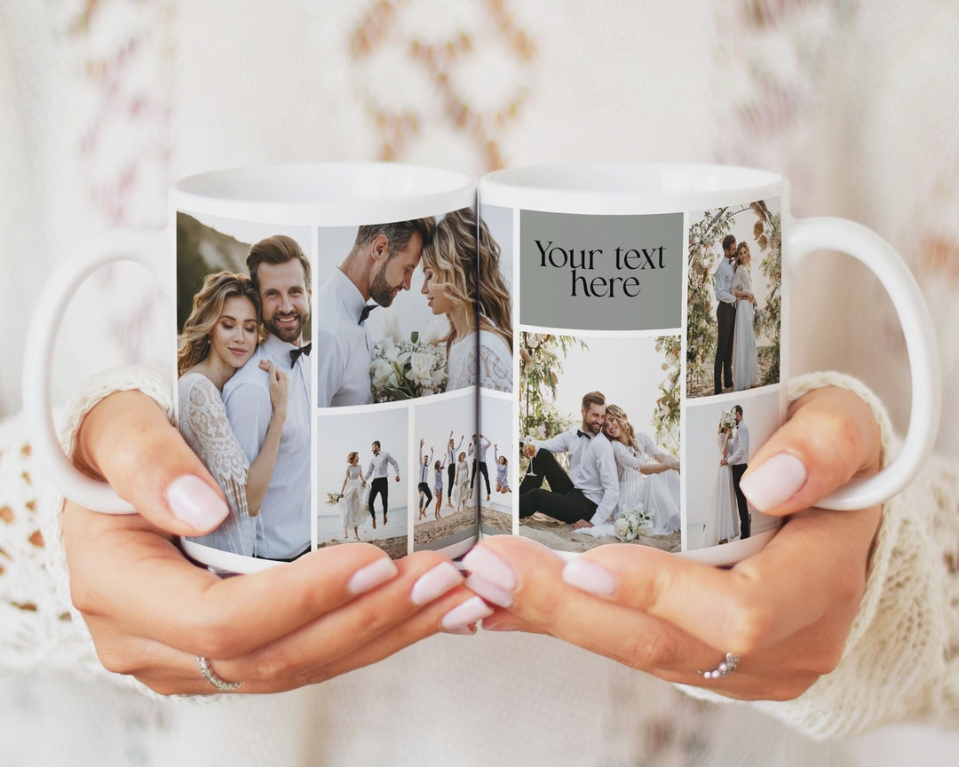 Personalized Picture Mug, Custom Photo Collage Gift, Anniversary Gift ...