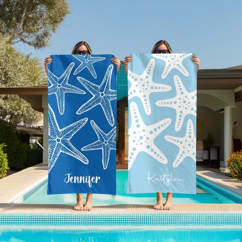 Custom Beach Towel - Etsy