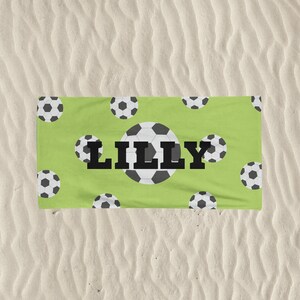 Personalized Sports Beach Towels ,custom Kids Beach Towel, Sports ...
