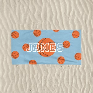 Personalized Sports Beach Towels ,custom Kids Beach Towel, Sports ...