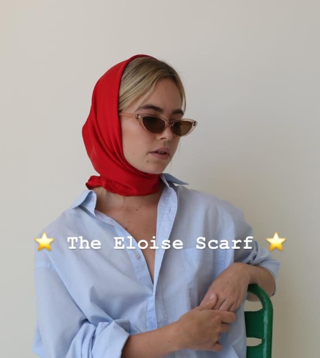 Scarf Accessory Red Silk Scarf for Her Travel Scarf Multi Purpose Scarf ...