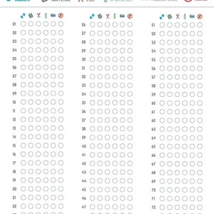 75 Hard Checklist Calendar & Planner Template - Etsy