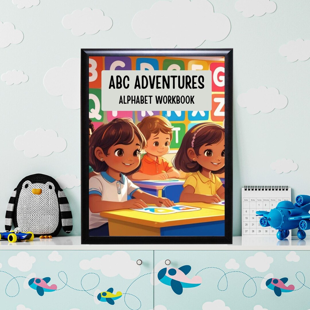 Alphabet Tracing Workbook: Early Learning ABC Practice (PDF Download ...