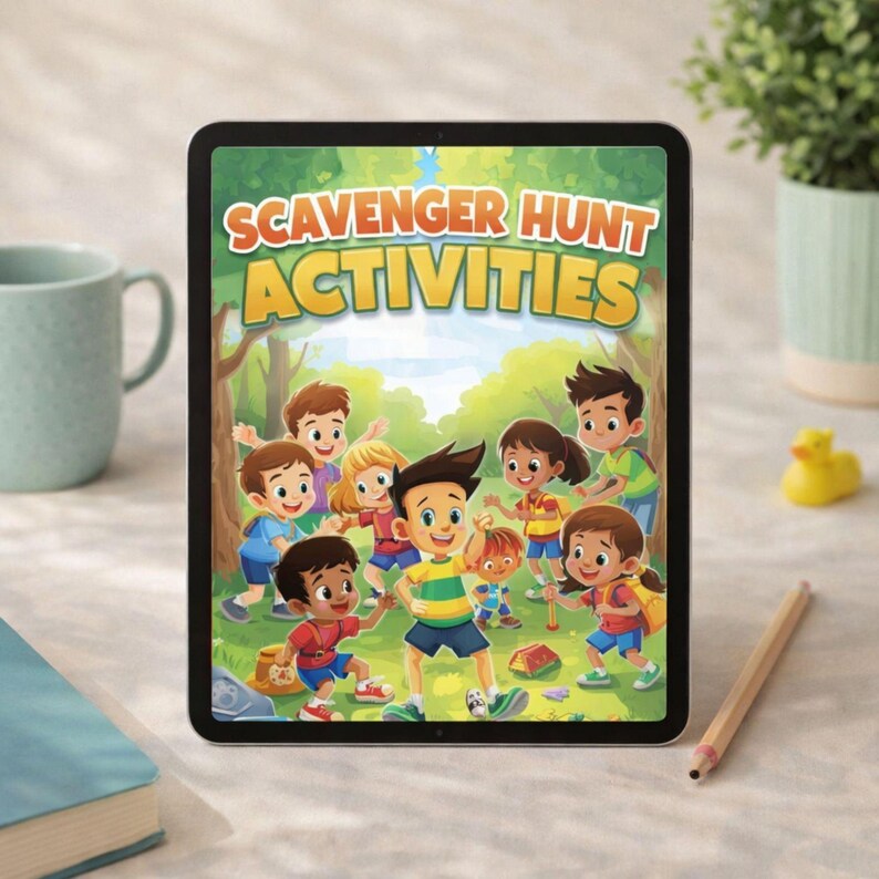 Kids Scavenger Hunt Activities Printable | Outdoor Fun | Screen-free ...