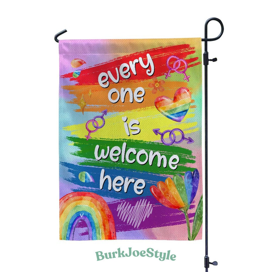 Amare Box Pride Month Flag, Every One is Welcome Here, Pride Month ...