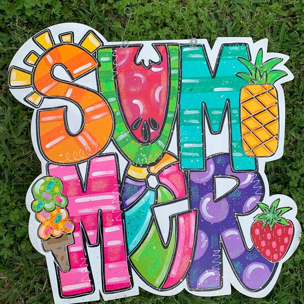 Pineapple Door Hanger - Etsy