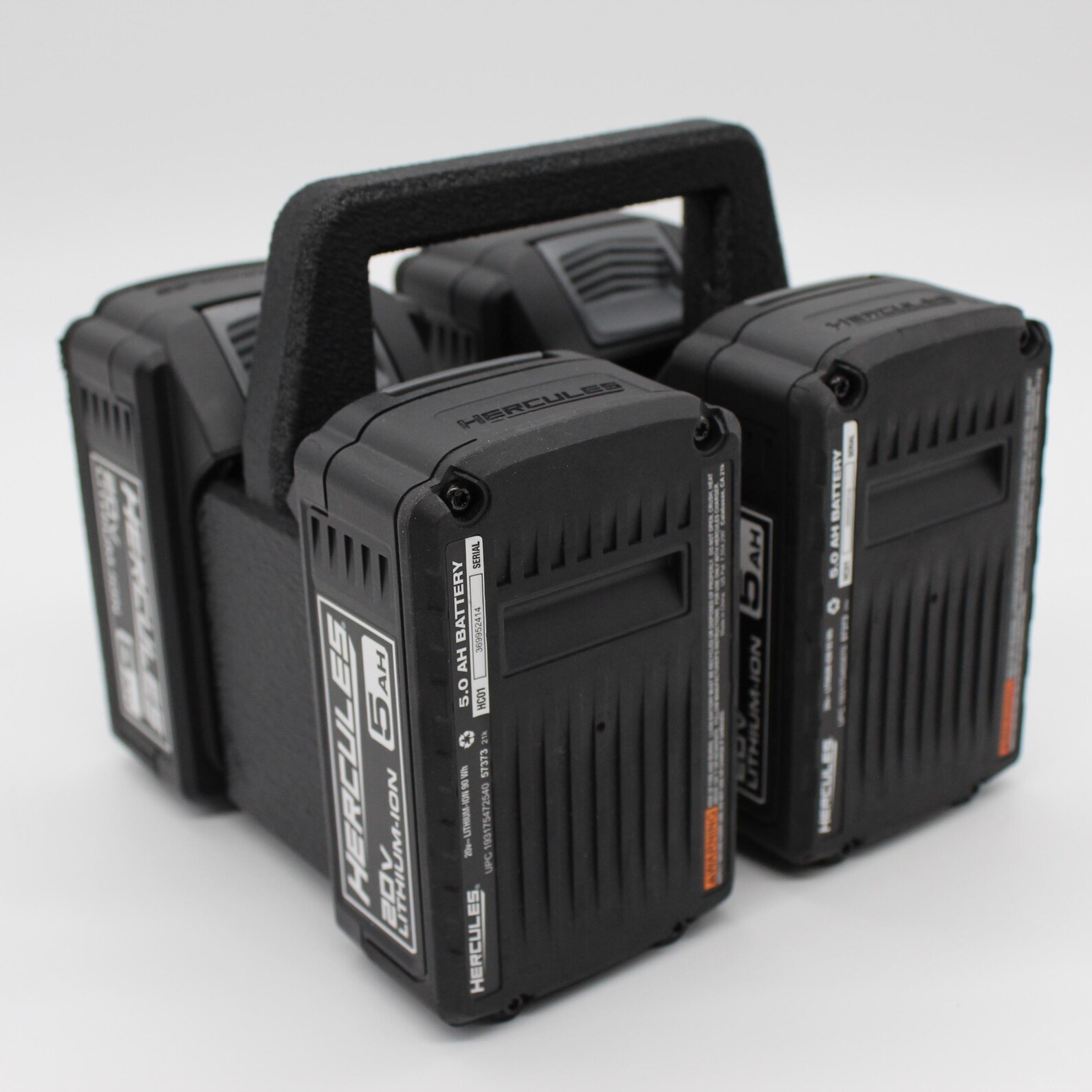 Hercules 20V 4 Slot Battery Caddy Carrying Case Battery Holder - Etsy