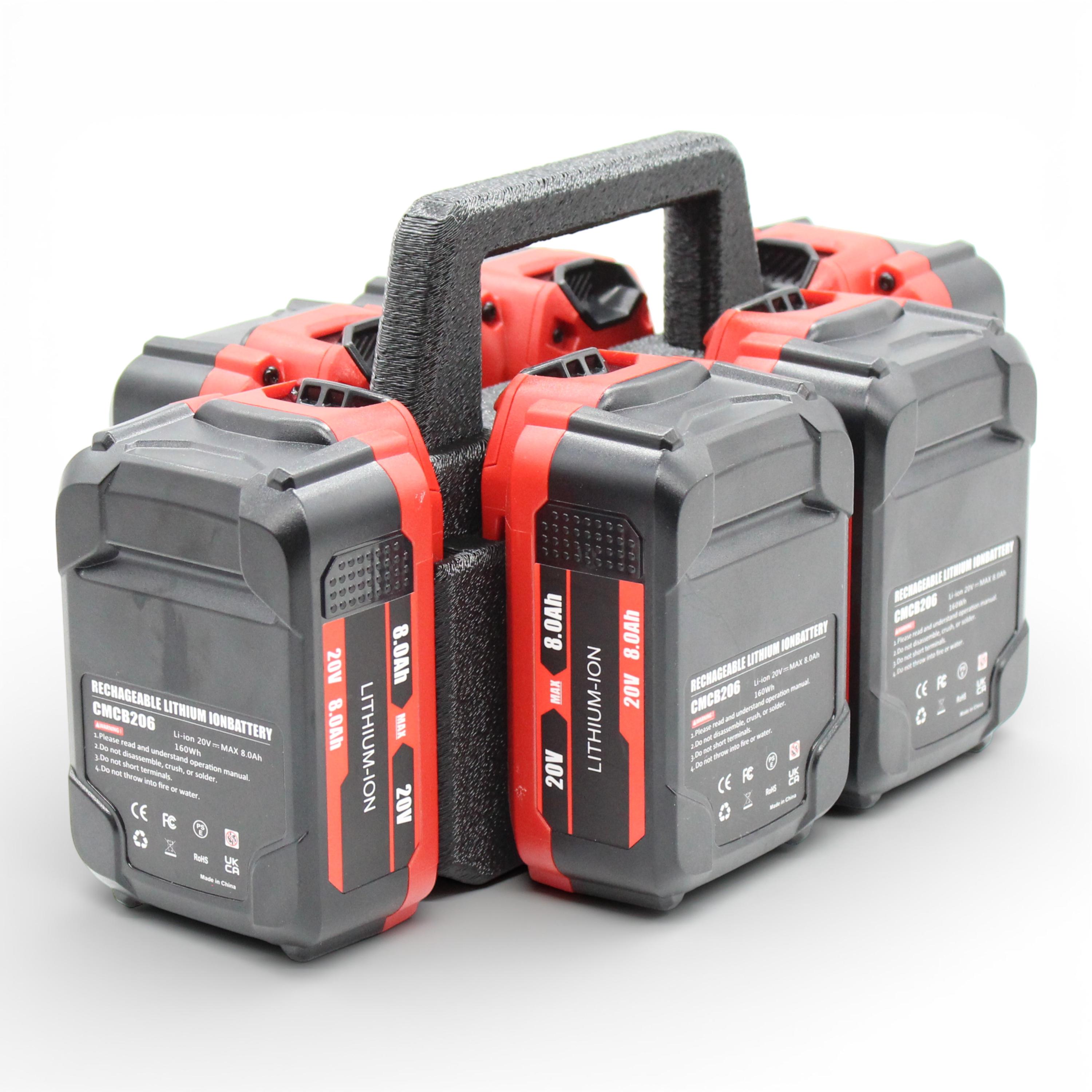 Craftsman 20 Volt 6 Slot Battery Caddy Carrying Case Battery Holder - Etsy
