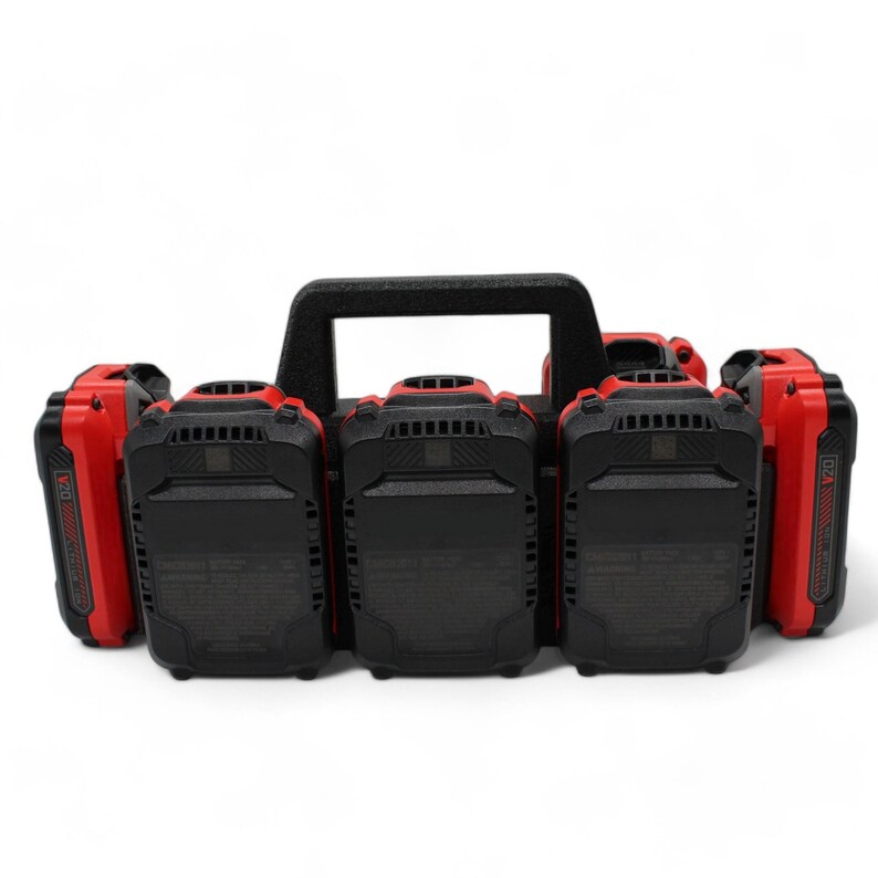 Craftsman 20 Volt 8 Slot Battery Caddy Carrying Case Battery Holder - Etsy