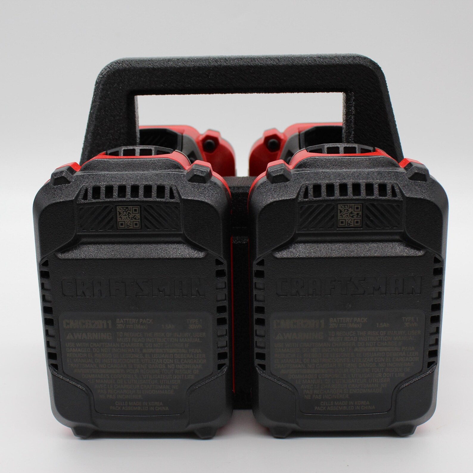 Craftsman 20 Volt 4 Slot Battery Caddy Carrying Case Battery Holder - Etsy