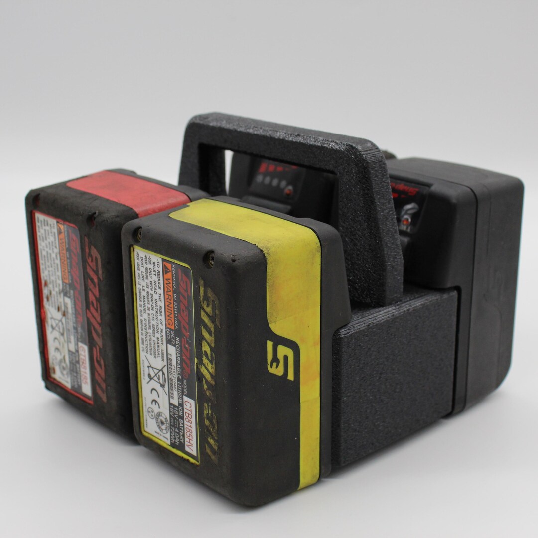 Snap-on 18V 4 Slot Battery Caddy Carrying Case Battery Holder - Etsy