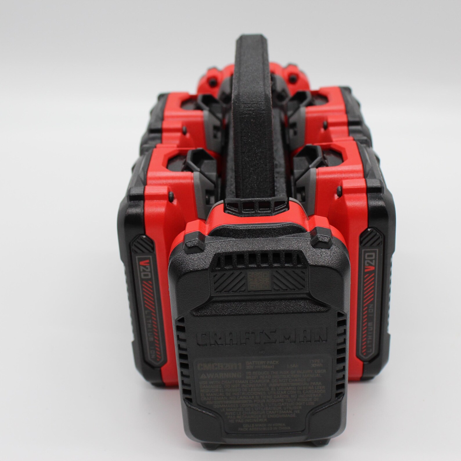 Craftsman 20 Volt 6 Slot Battery Caddy Carrying Case Battery Holder - Etsy