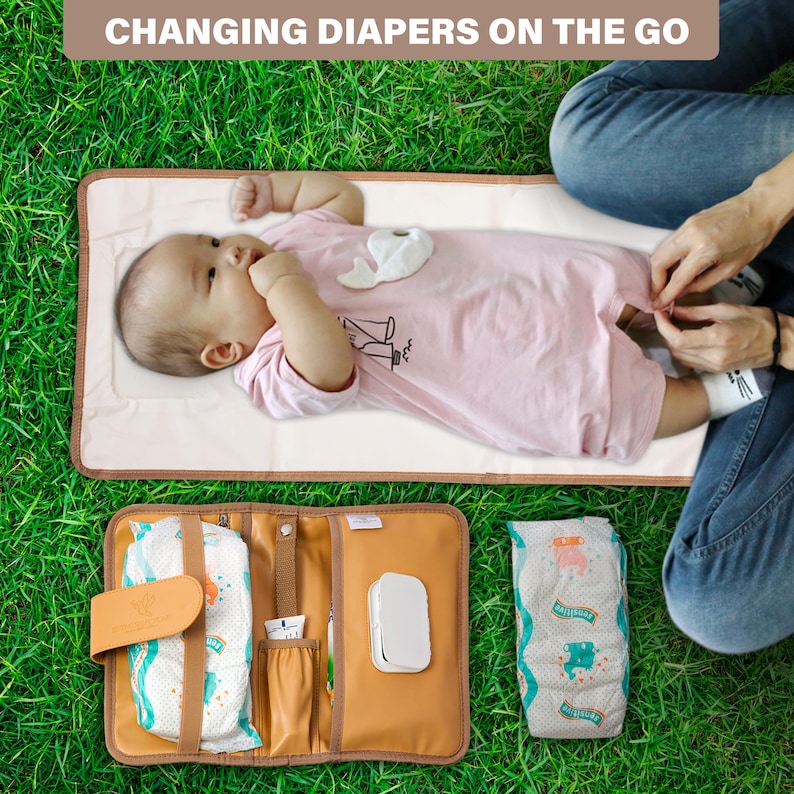 Portable Diaper Changing Pad, New Baby Gift, Baby Changing Station ...
