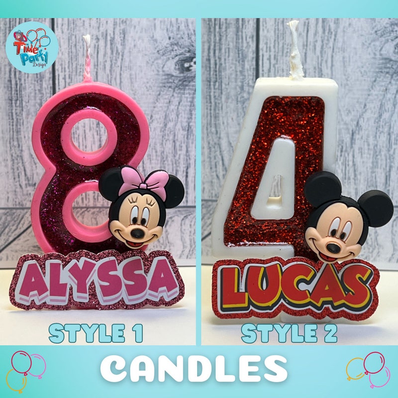 Minnie Mouse Candle - Etsy