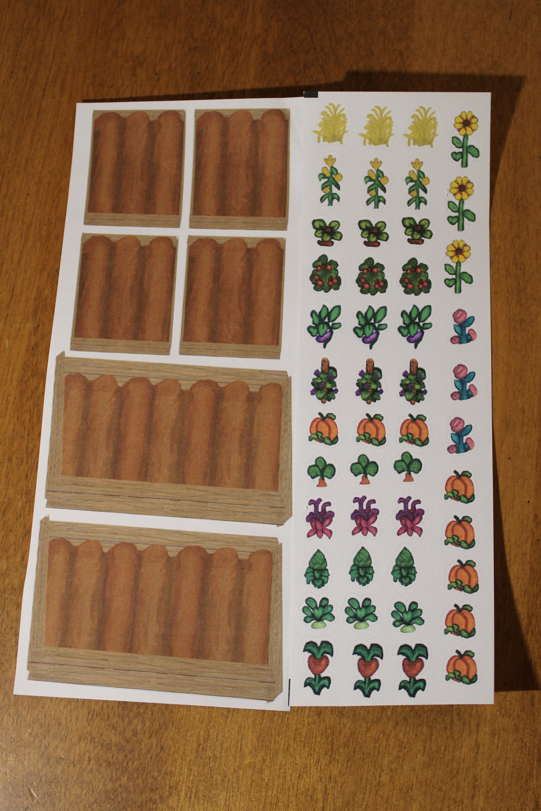 Stardew Valley Farm Crops Sticker Set - Etsy