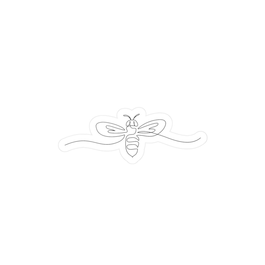 Bee Sticker: Waterproof Vinyl Decal for Water Bottles - Etsy