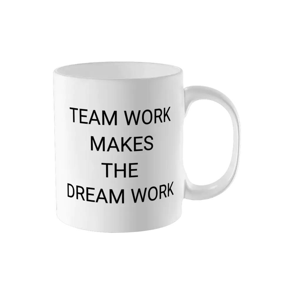 Teamwork Coffee Mug: Motivational Gift for Coworker & Boss - Etsy