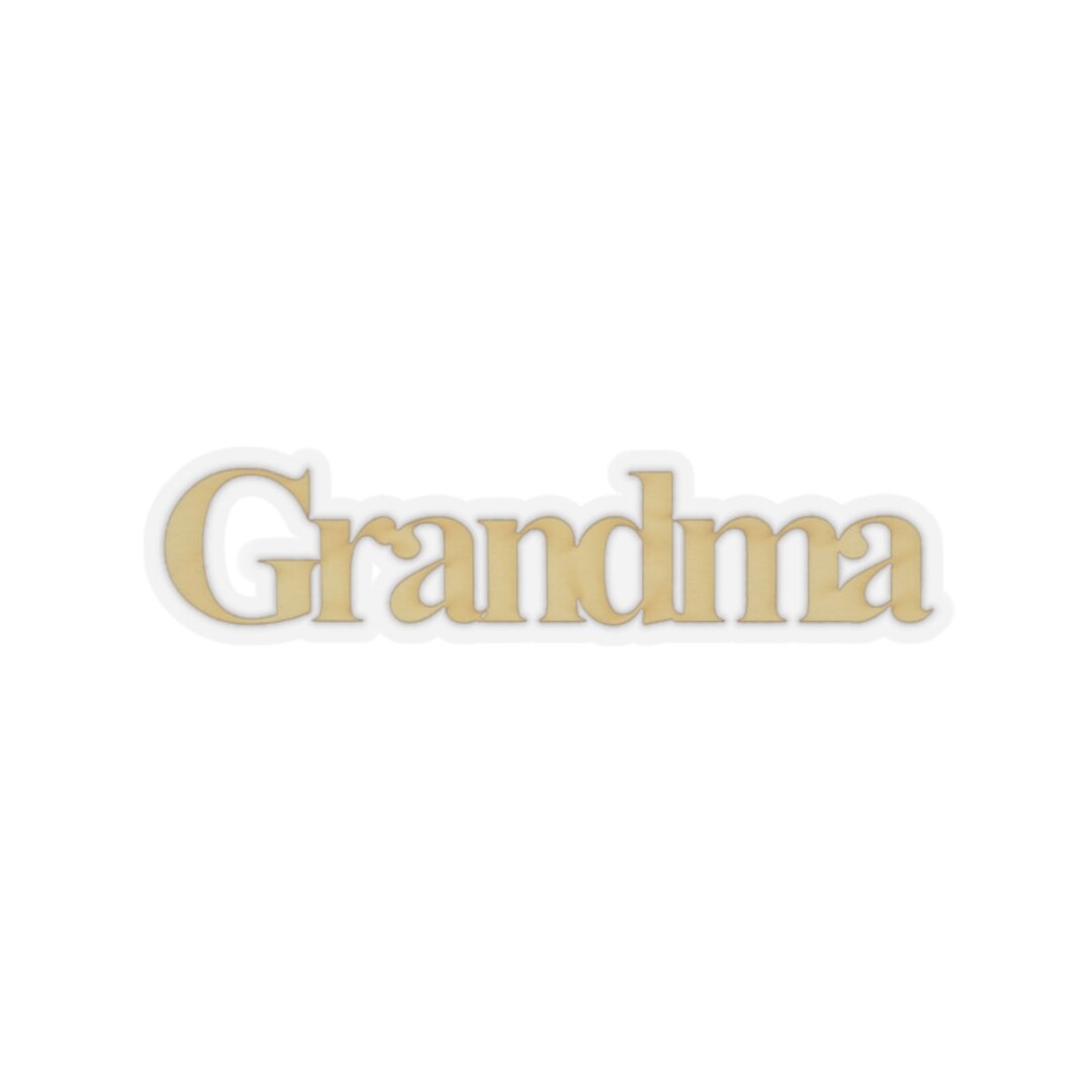 Grandma Sticker, Gift for Her, Mother's Day Gift, Water Bottle Sticker ...