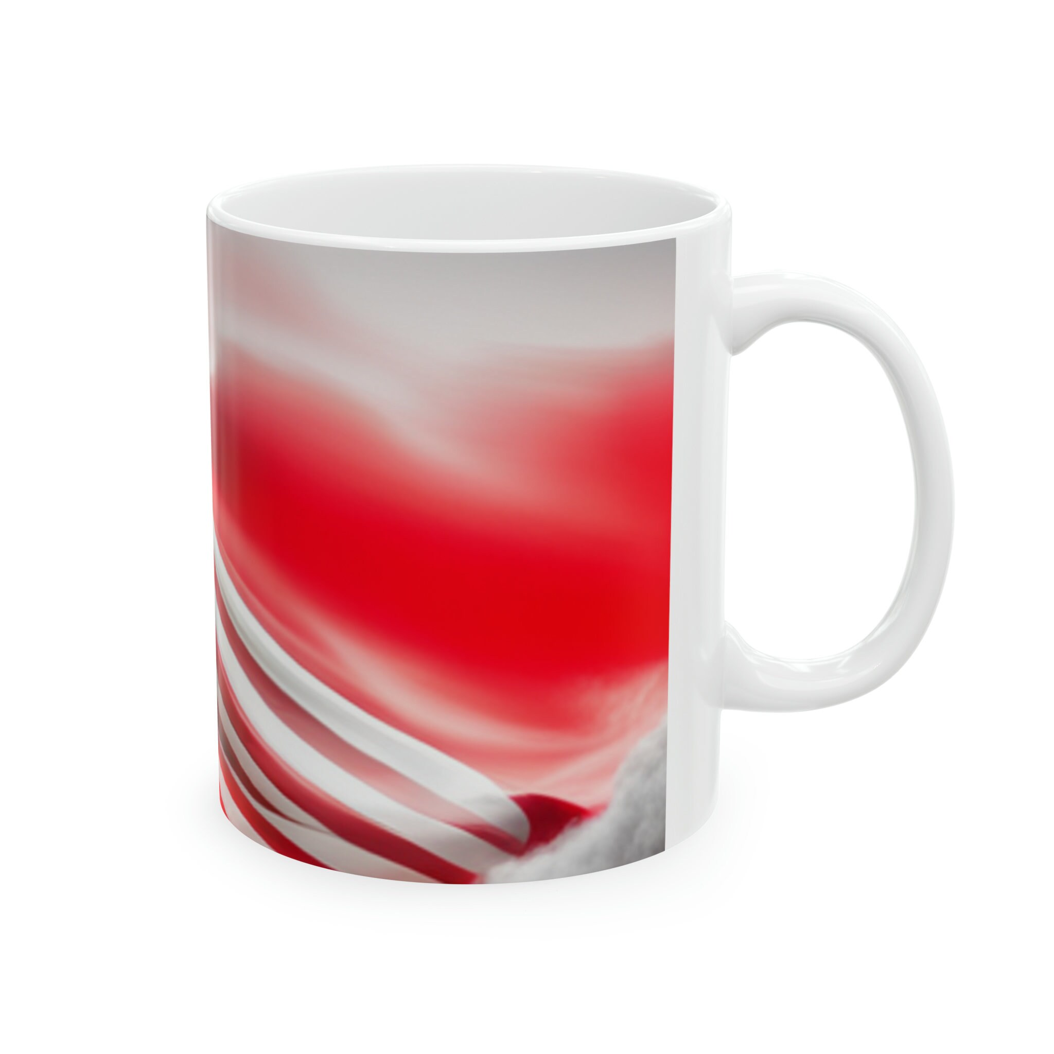 Thin Red Line American Flag Coffee Mug - Firefighter Support Gift - Etsy