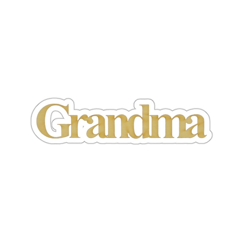 Grandma Sticker, Gift for Her, Mother's Day Gift, Water Bottle Sticker ...
