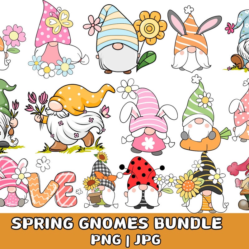 Gnomes Bundle - Etsy