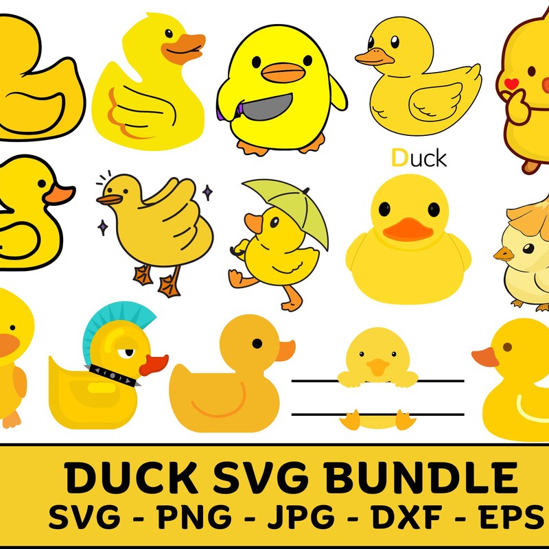 Duck Svg - Etsy
