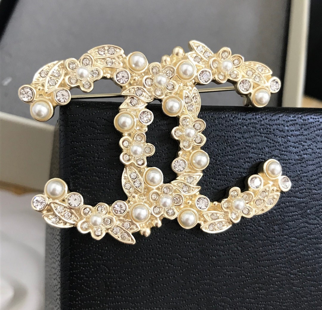 Vintage Chanel Brooches Authentic - Etsy