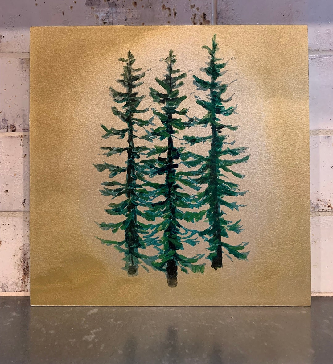 Pop-art Douglas Fir Print - Etsy