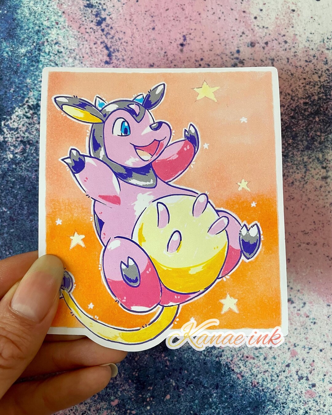 Miltank Vinyl Sticker, Pokemon, Dairy Cow, Animal Decals for Laptop ...