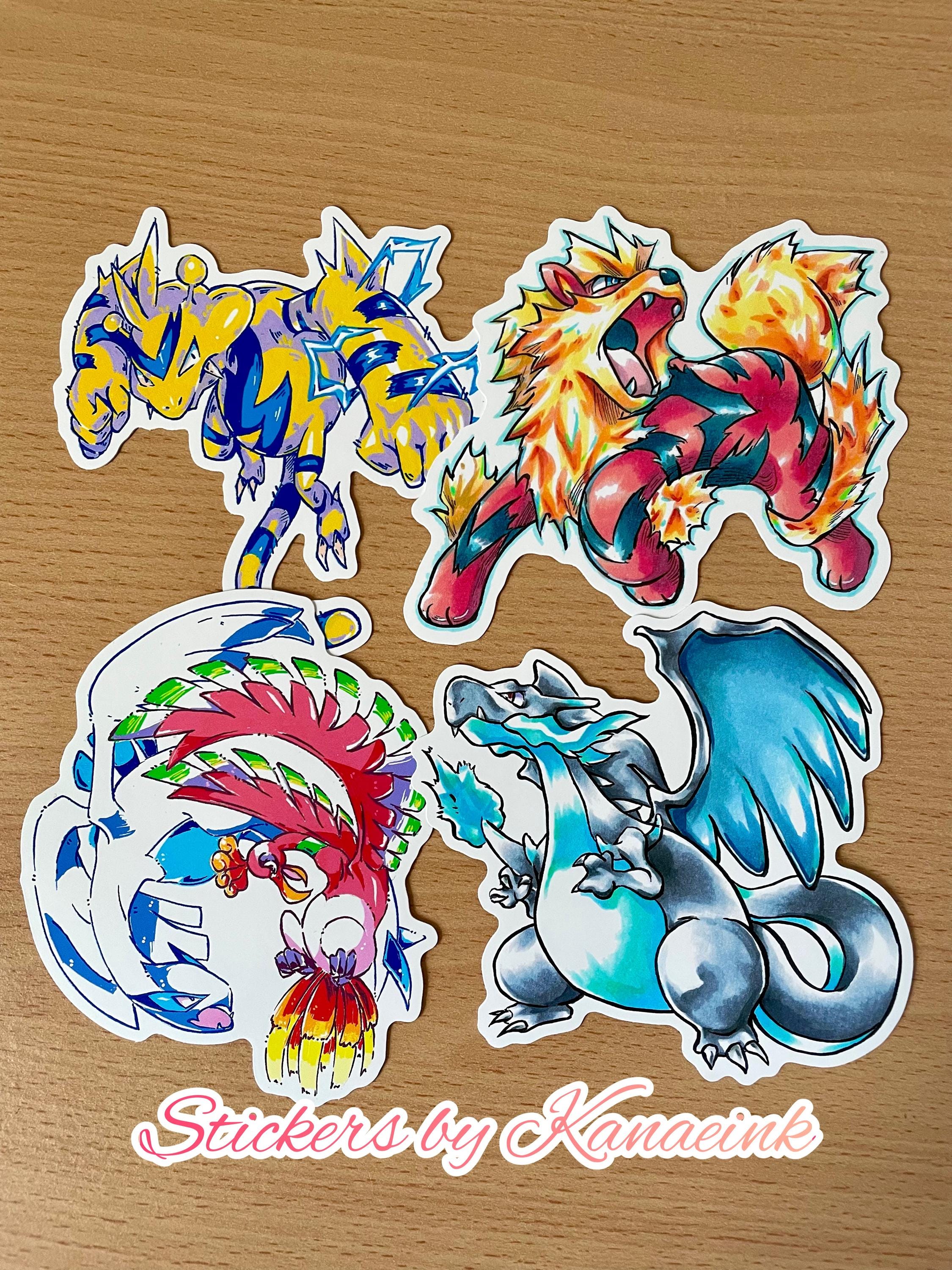 Gengar Sticker, Ghost Pokemon, Haunter, Ghastly, Halloween - Etsy