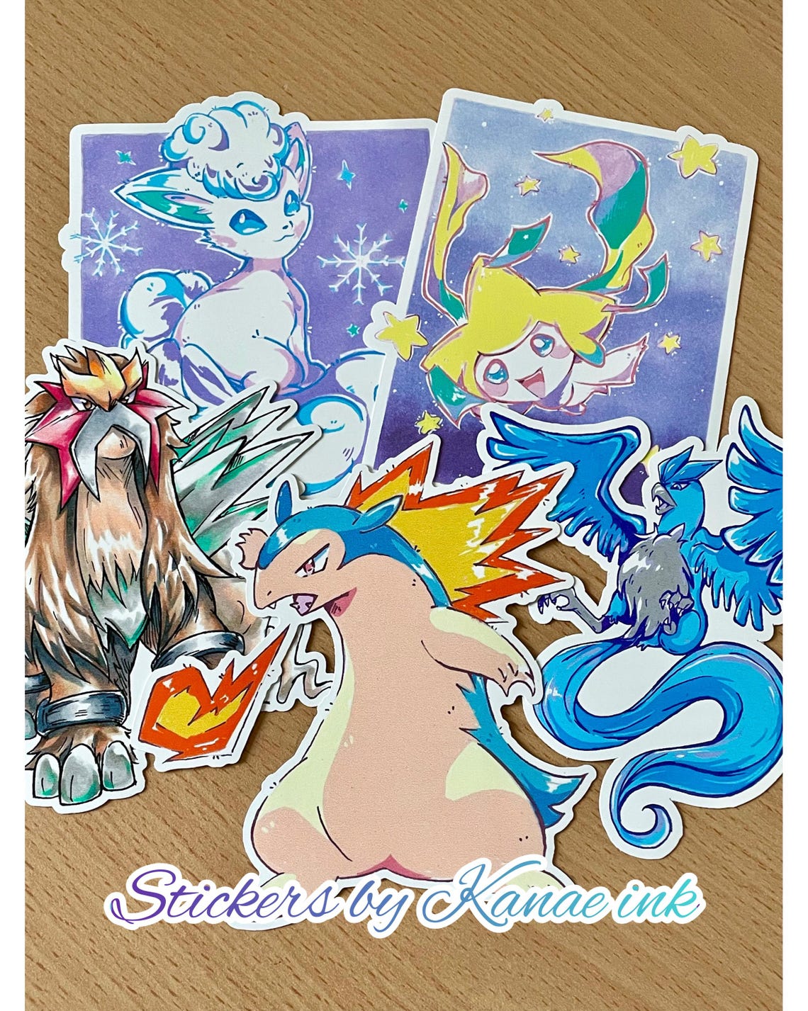 Typhlosion Sticker, Vinyl Die Cut, Pokemon, Fire Type, Decals for ...