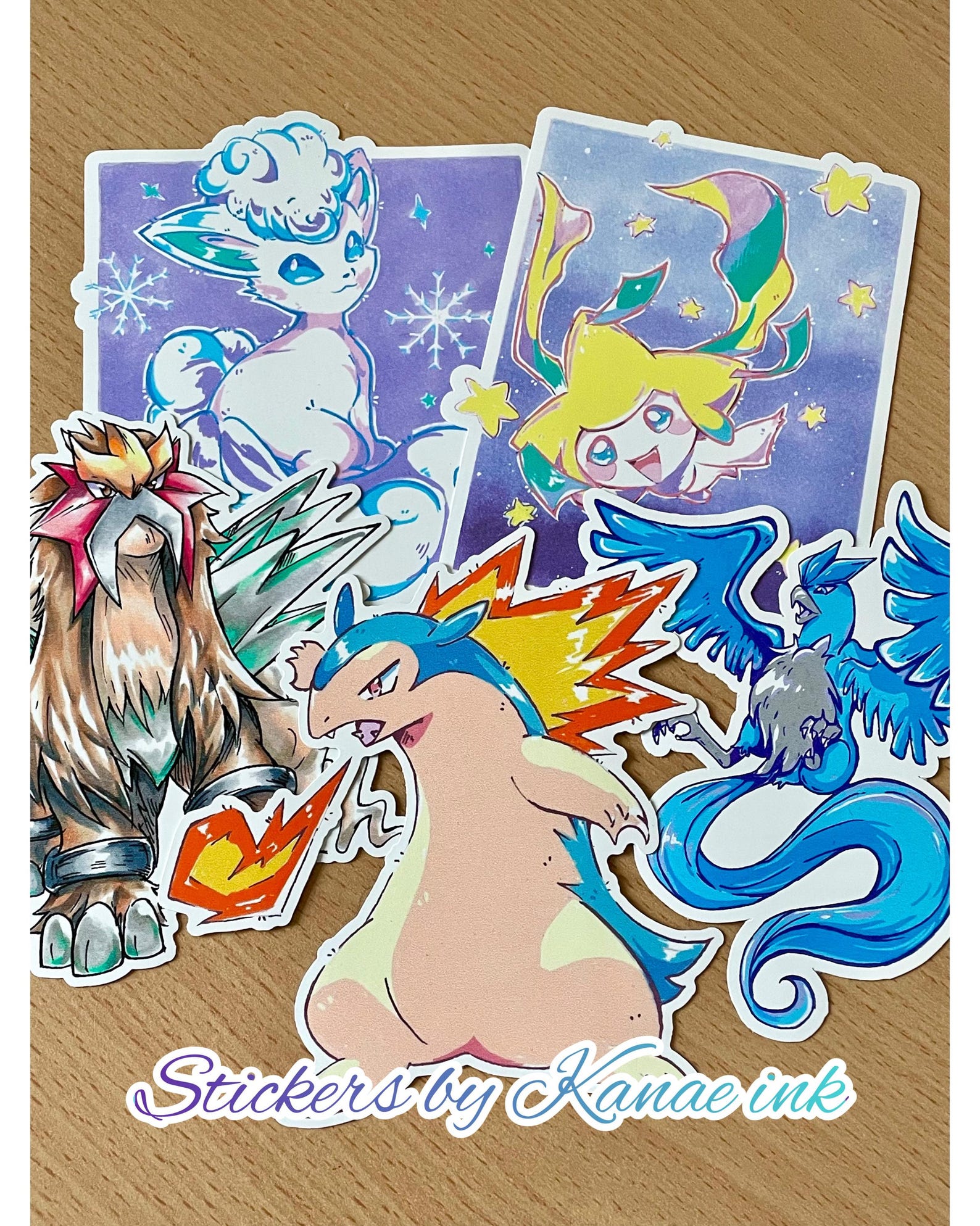 Typhlosion Sticker, Vinyl Die Cut, Pokemon, Fire Type, Decals for ...
