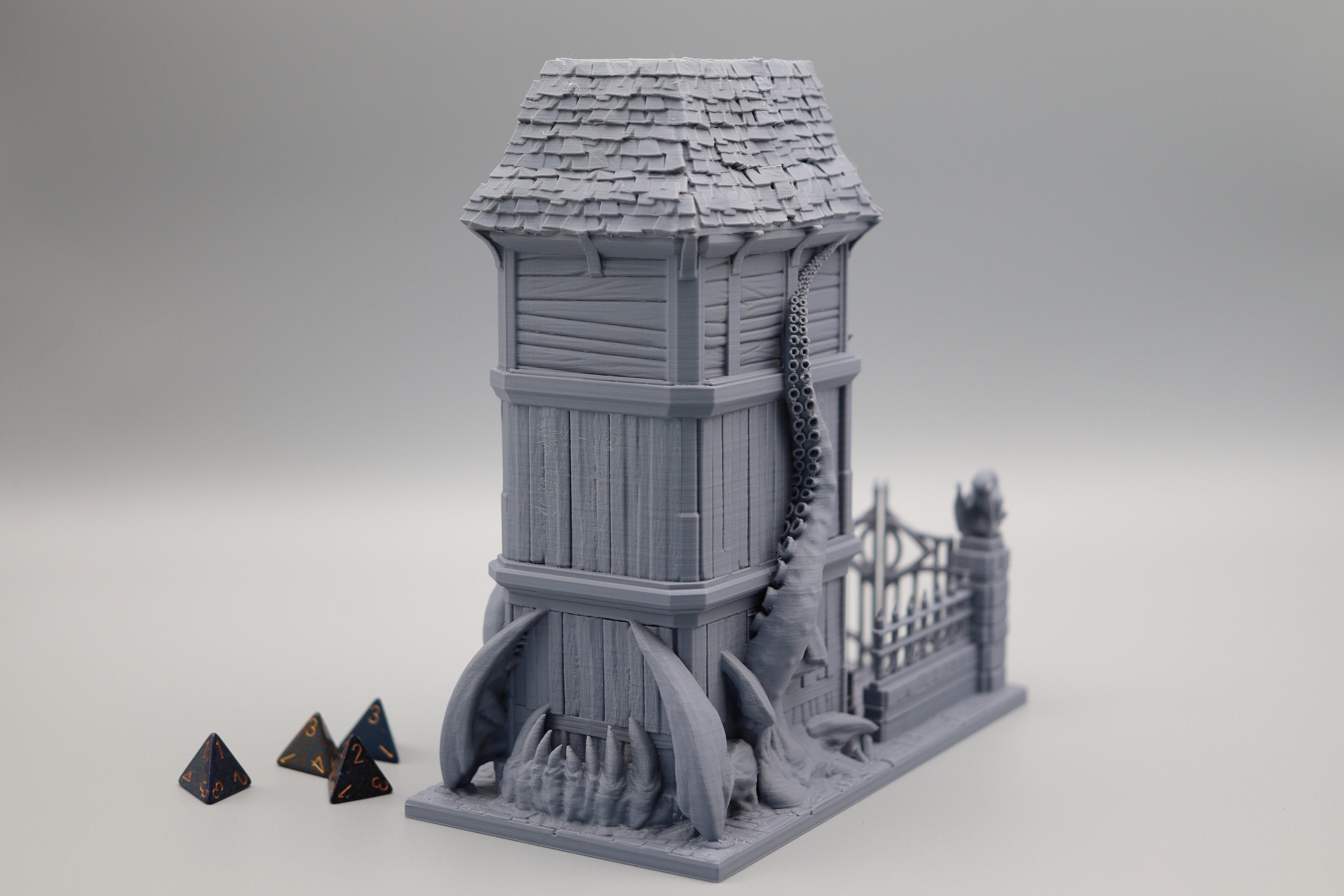 Dice Tower, Cthulhu Mansion, Dnd / Role Playing Gaming, Game Accessory ...