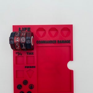 MTG Commander Tray | Magic the Gathering | Command Zone Organizer | 3D ...