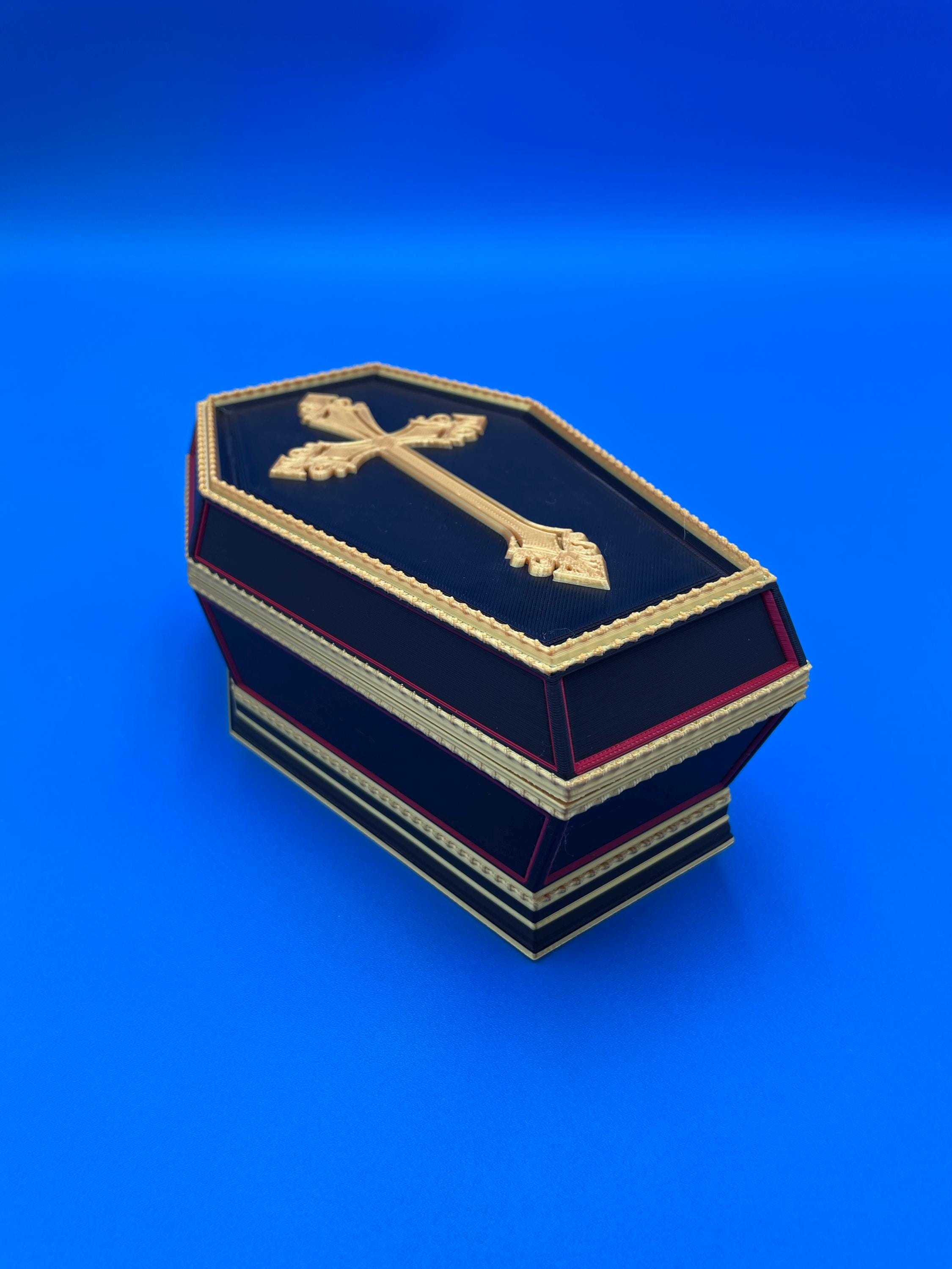 MTG Vampire Coffin Deck Box | Magic the Gathering | EDH | 100 Cards ...