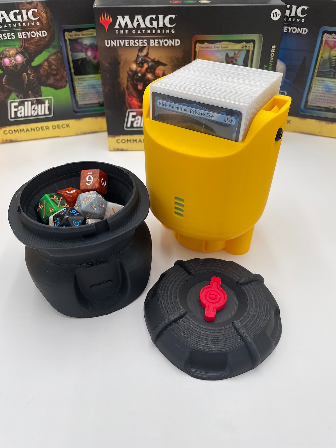 Fusion Power Core Deck Box: MTG Commander, Fallout Inspired - Etsy