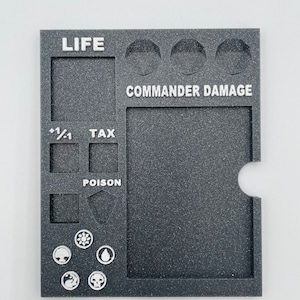 MTG Commander Tray | Magic the Gathering | Command Zone Organizer | 3D ...