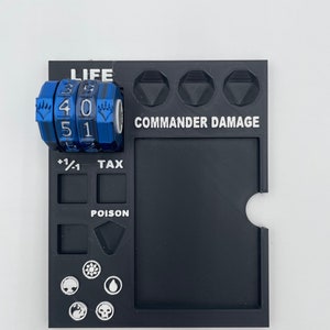 MTG Commander Tray | Magic the Gathering | Command Zone Organizer | 3D ...
