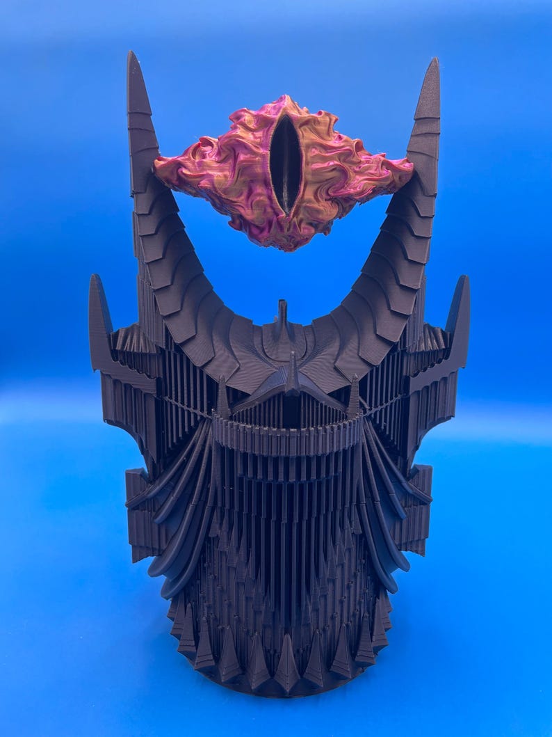 MTG LOTR Sauron’s Tower Inspired Deck Box | Magic the Gathering | EDH ...
