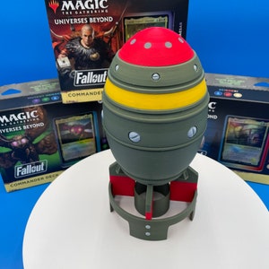 Mini Nuke MTG Deck Box: Fallout Themed 100 Card Storage - Etsy