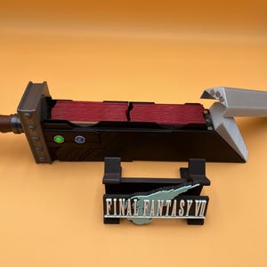Buster Sword MTG Deck Box: Final Fantasy Inspired, EDH 100 Card - Etsy