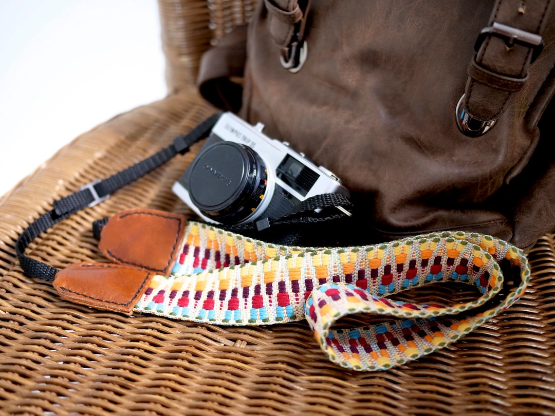 Handmade Adjustable Colourful Camera Strap - Etsy