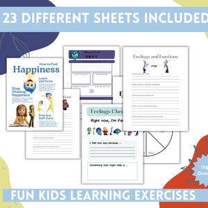 Inside Out Activity Book, Inside Out Emotional Intelligence Busy Booklet, Homeschool, Appealing ...