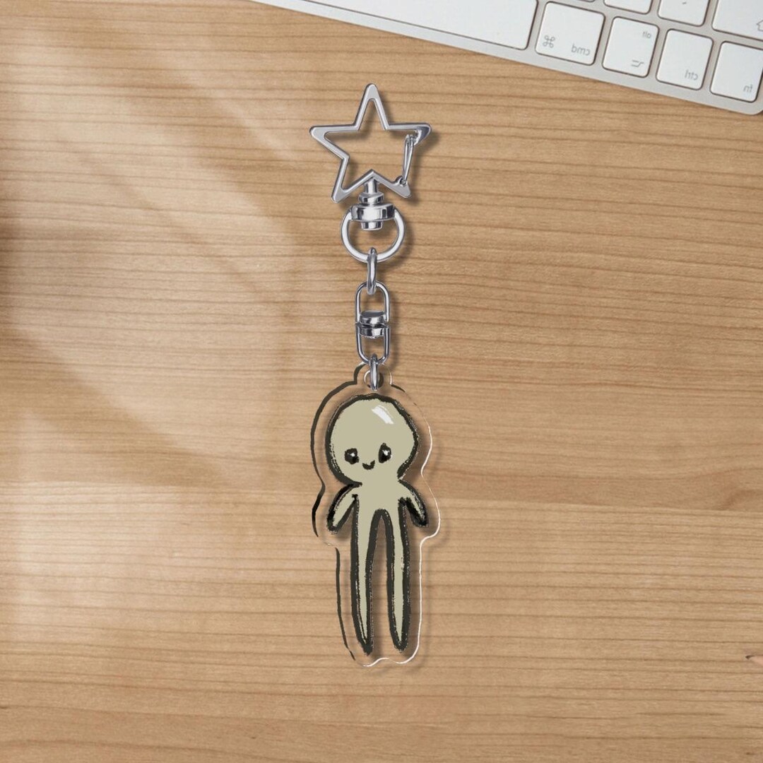 Silly Alien Keychain Cute Chibi Alien Weirdcore Bag Charm - Etsy Australia