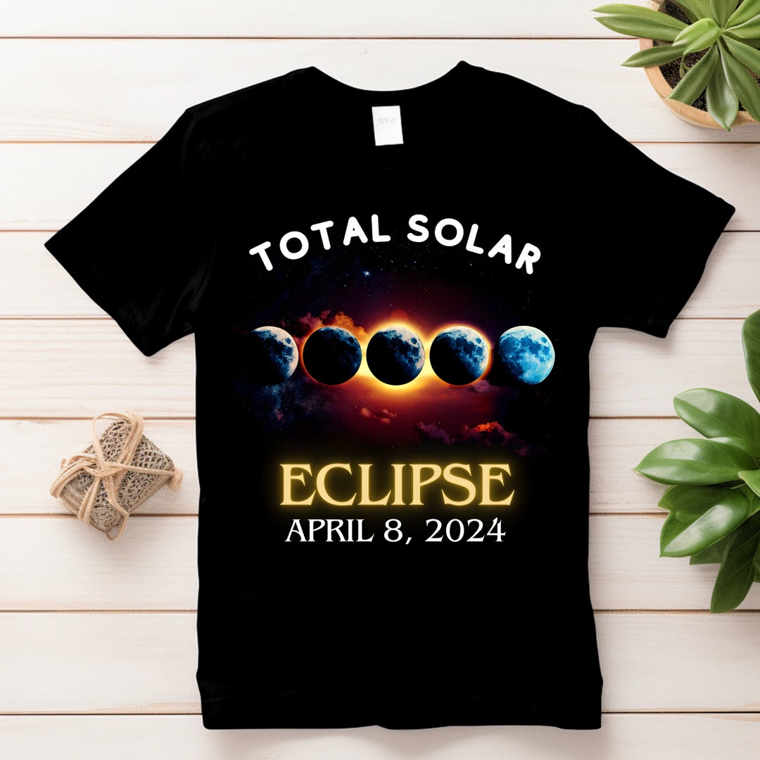 Total Eclipse Phases Png | Total Solar Eclipse 2024 Png | April 8 2024 Png | Watercolor Eclipse ...